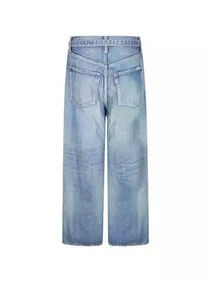 Sacai Beyondexx Distressed-effect Jeans
