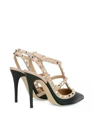 Valentino Garavani Rockstud Ankle-strap Pumps