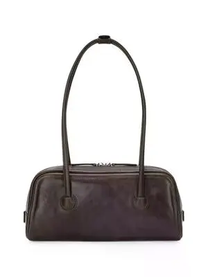 MARGESHERWOOD Logo-embossed Leather Shoulder Bag