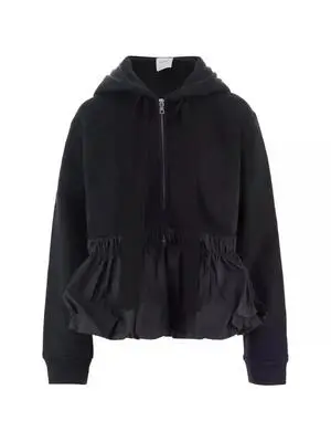 PATOU Ruffled Zip-up Hoodie