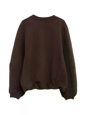 Jacquemus Ruban Logo-patch Drop-shoulder Sweatshirt