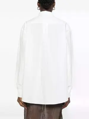 Alberta Ferretti Floral-appliqué Shirt