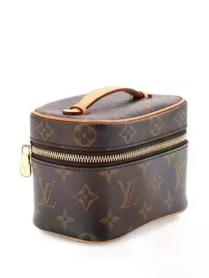 LOUIS VUITTON Nice Vanity Case Monogram Canvas Nano Pouch