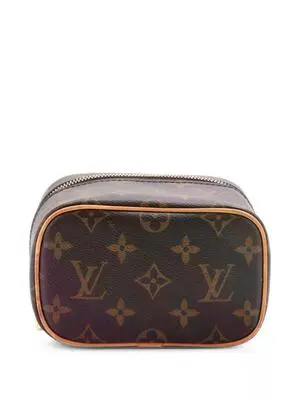 LOUIS VUITTON Nice Vanity Case Monogram Canvas Nano Pouch