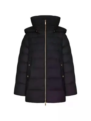 MOORER Hooded Quilted Jacket