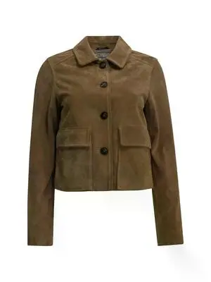 SEMPER Flap-pocket Suede Jacket
