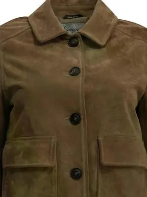 SEMPER Flap-pocket Suede Jacket