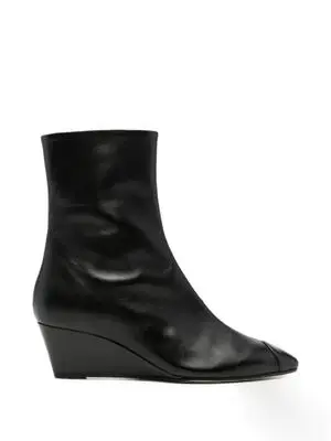 AeydĒ Mia Cap Wedge-heel Ankle Boots