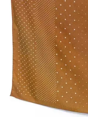 Destin Polka-dot Wool Scarf