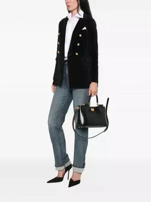 CIRCOLO 1901 Double-breasted Velvet Jacket