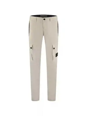 Stone Island 3100034 Stretch Organic Broken Twill Cotton 'old' Effect