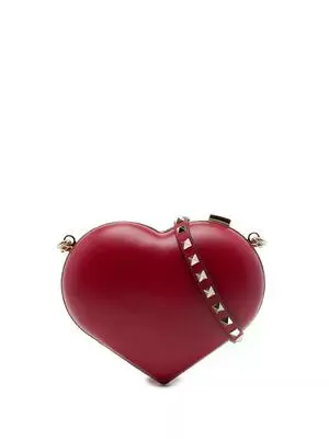 Valentino Garavani Rockstud Minaudiere Crossbody Bag - Red