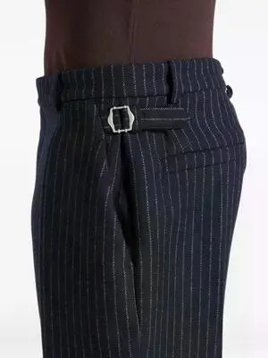 Manière De Voir Dorian Pinstripe Trousers