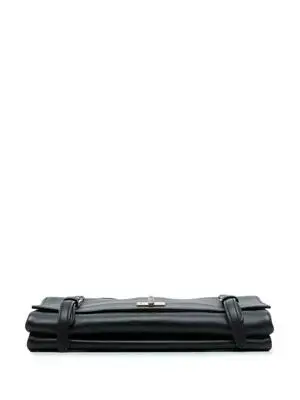 Prada 2010-2026 Lux Calf Double Sided Flap Messenger Bag Crossbody Bag