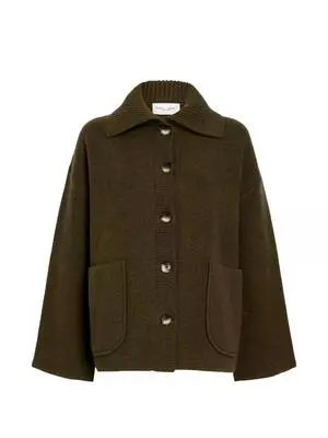 Proenza Schouler White Label Nelly Melange-knit Cardigan - Green