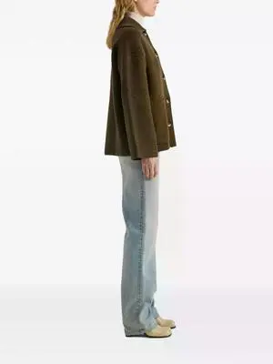 Proenza Schouler White Label Nelly Melange-knit Cardigan - Green