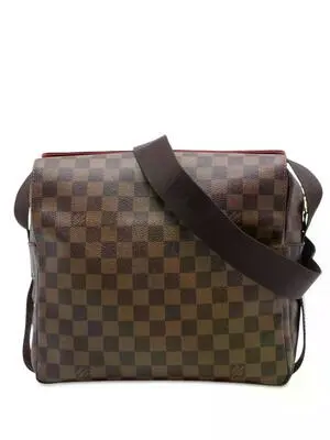 LOUIS VUITTON 2005 Damier Ebene Naviglio Crossbody Bag
