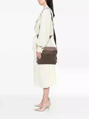 LOUIS VUITTON 2005 Damier Ebene Naviglio Crossbody Bag