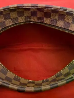 LOUIS VUITTON 2005 Damier Ebene Naviglio Crossbody Bag