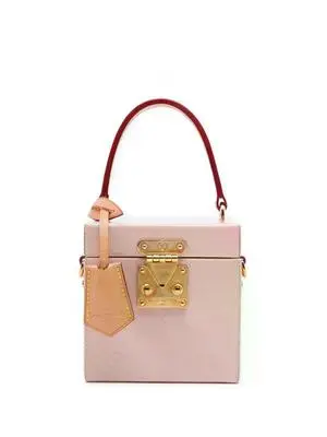 LOUIS VUITTON Monogram Vernis Bleecker Box Vanity Bag - Pink