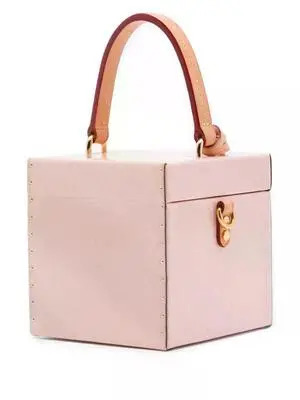 LOUIS VUITTON Monogram Vernis Bleecker Box Vanity Bag - Pink