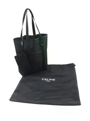 Celine 2000-2026 Nylon Trekking Vertical Cabas Tote Bag
