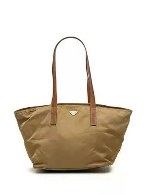 Prada 2000-2013 Tessuto Tote Bag - Brown