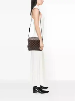 LOUIS VUITTON 2011 Damier Ebene Naviglio Crossbody Bag