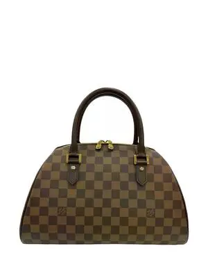 LOUIS VUITTON Damier Ebene Ribera Mm Handbag