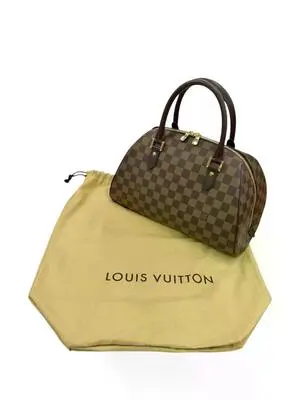 LOUIS VUITTON Damier Ebene Ribera Mm Handbag