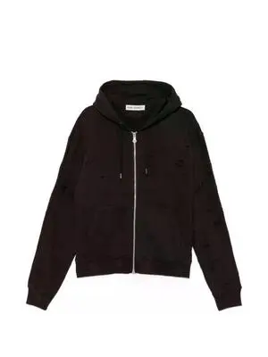 Our Legacy Rascal Distressed Zip-up Hoodie