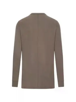 Rick Owens Long-sleeved Cotton Jersey T-shirt