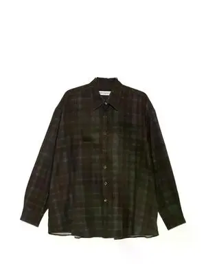 Our Legacy Borrowed Check-print Shirt