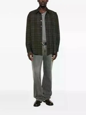 Our Legacy Borrowed Check-print Shirt