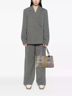 Gucci Gg Canvas Bamboo Libeccio Tote Bag