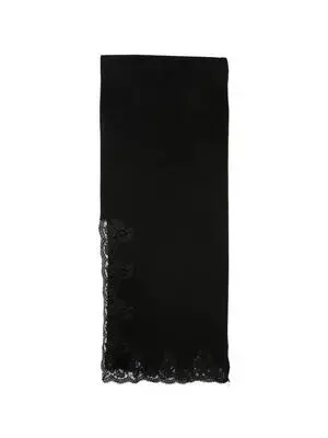 ERMANNO FIRENZE Lace-trim Scarf
