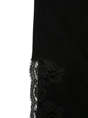 ERMANNO FIRENZE Lace-trim Scarf