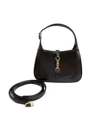 Gucci Jackie 1961 Mini Calfskin Crossbody Bag - Black