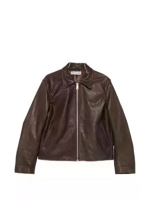 Our Legacy Waxed Leather Jacket