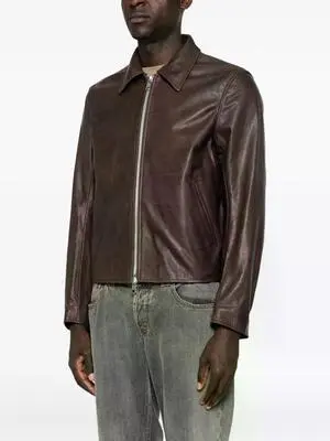 Our Legacy Waxed Leather Jacket
