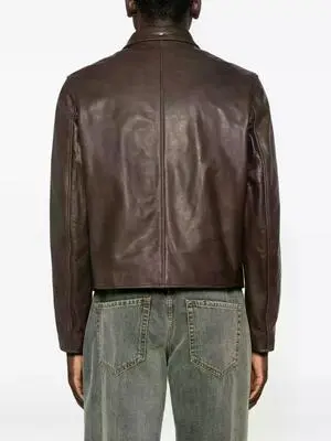 Our Legacy Waxed Leather Jacket