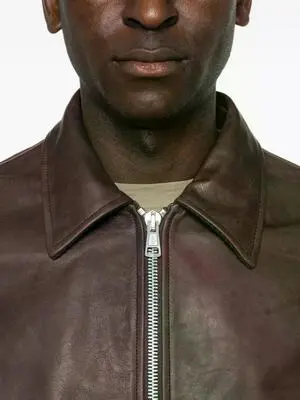 Our Legacy Waxed Leather Jacket