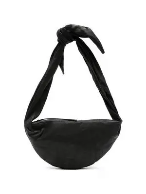 AUTENTICA 504 Adara Knotted Leather Shoulder Bag