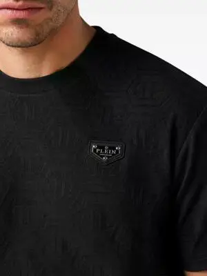 Philipp Plein Jacquard T-shirt Monogram