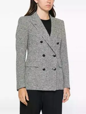 Tagliatore Houndstooth Double-breasted Jacket