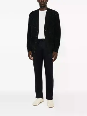 Eleventy Flecked V-neck Cardigan