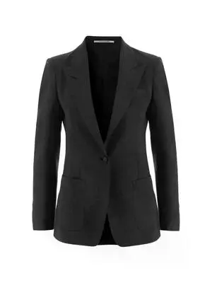 Tagliatore Peak-lapels Single-breasted Blazer - Grey