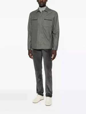 Eleventy Flap-pocket Shirt Jacket