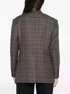 Tagliatore Double-breasted Check-pattern Jacket