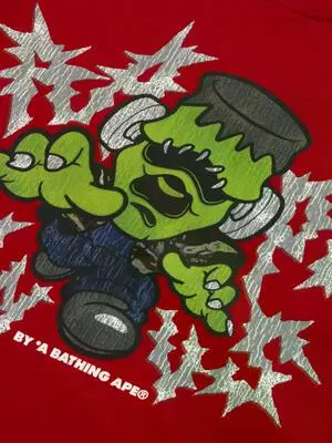 AAPE BY *A BATHING APE Moonface Graphic T-shirt